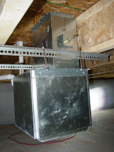 Closet Furnace Installation