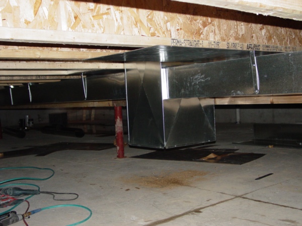 Closet Furnace Installation