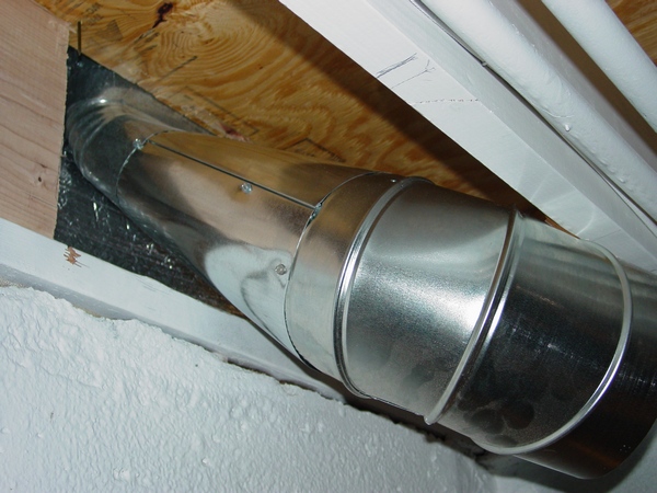 Ductwork in Basement